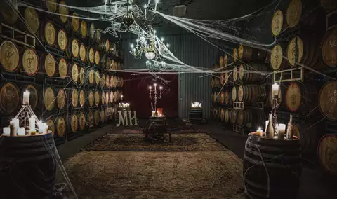Attend Spooky Cellar Tour by registering on CellarPass