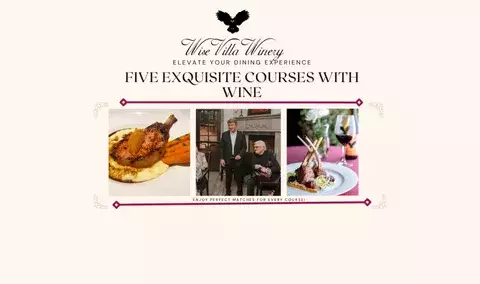 Attend 5-Course Food & Wine Pairing Dinner-January 22, 2025 by ...
